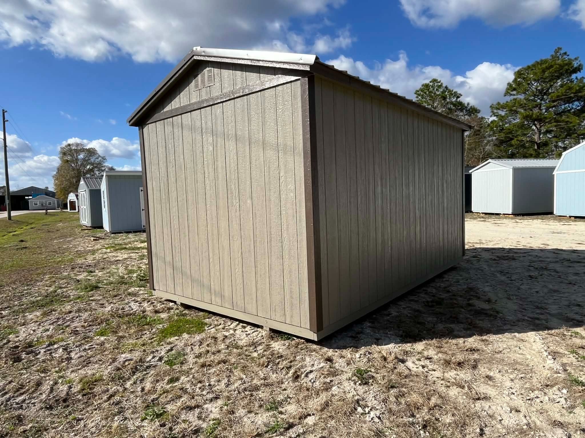 New 10x16 Side Garden Shed Shed - Coastal Sheds